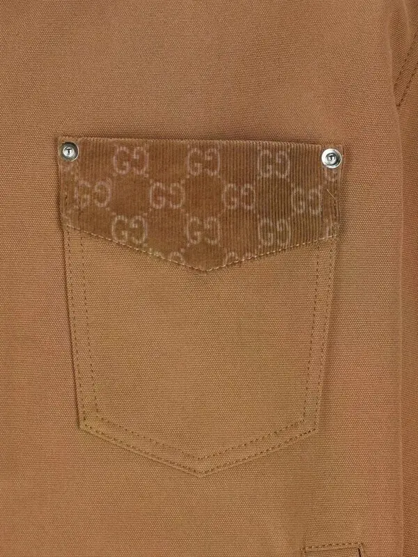 Gucci Cotton Jacket With Pockets