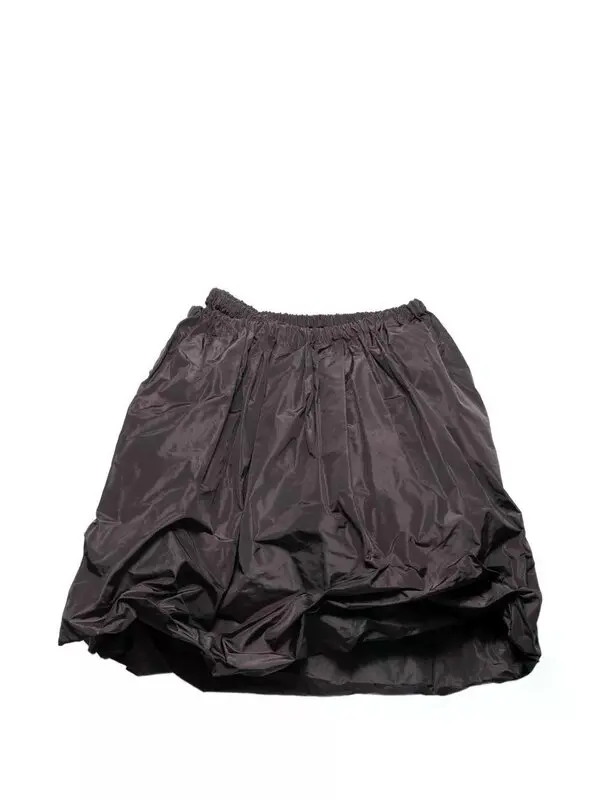 Prada Technical Taffeta Skirt - Grey
