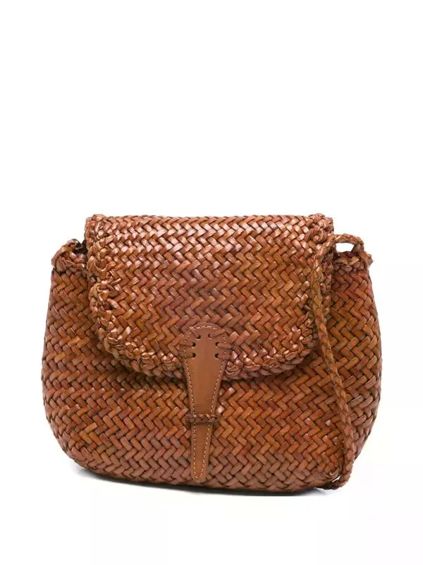 Dragon Diffusion Woven Flap Bag