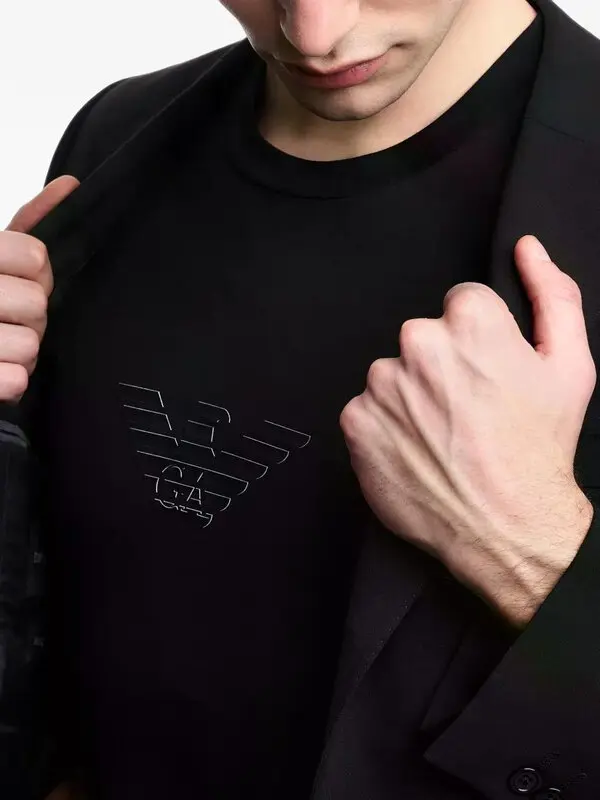 Emporio Armani T-shirt Essential In Slim Fit Pima Cotton Jersey