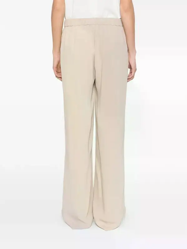 P.a.r.o.s.h Elasticated Wide Leg Trousers