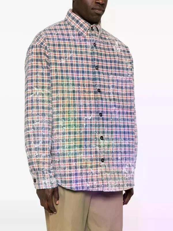 LC23 Check Buttoned Shirt
