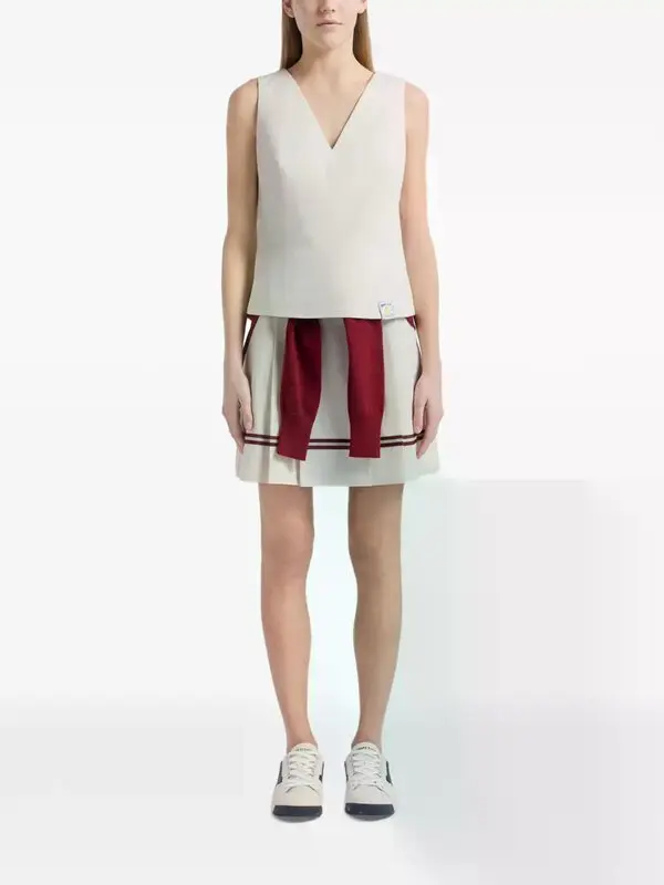 Bally Sleeveless V-neck Top