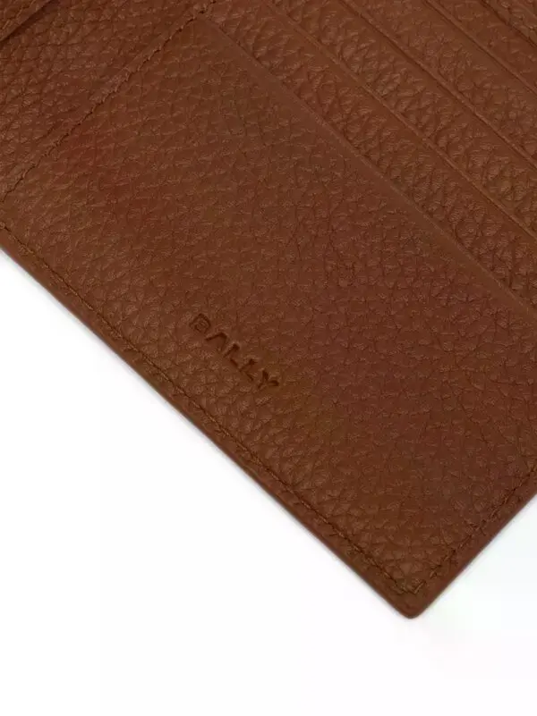 Bally Ribbon Grained-leather Wallet