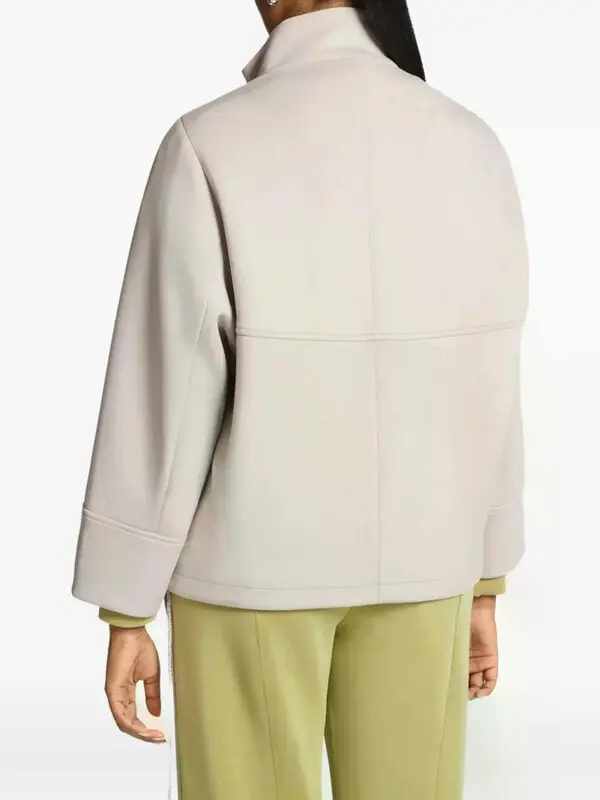 ELENA MIRO` Zip Collar Jacket