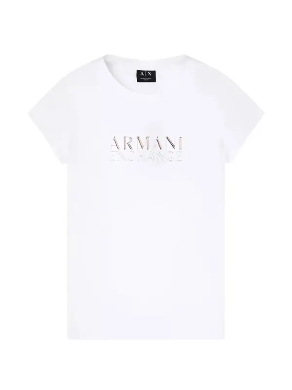 Armani Exchange Logo-detail T-shirt - White