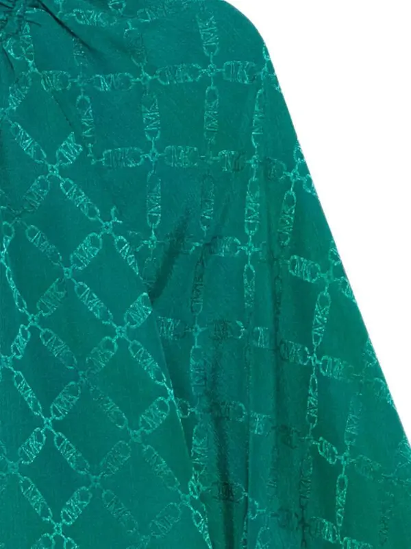 Michael Kors Monogram Blouse - Blue