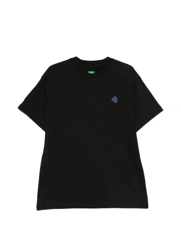 FLANEUR Logo-patch T-shirt - Black