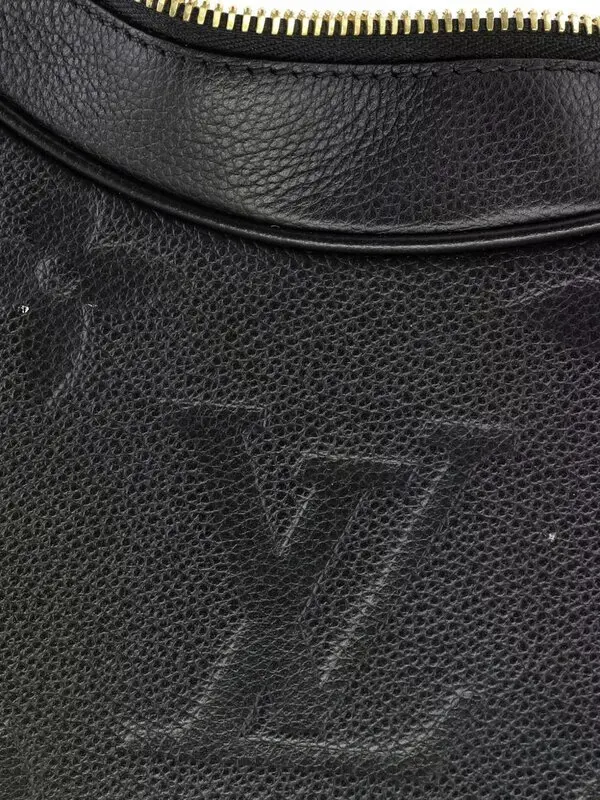 LOUIS VUITTON Bagatelle Nm Handbag Monogram Empreinte Giant Shoulder Bag - Black