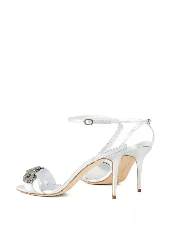 Manolo Blahnik Crystal-embellished Sandals
