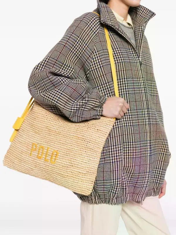 Polo Ralph Lauren Raffia Tote Bag
