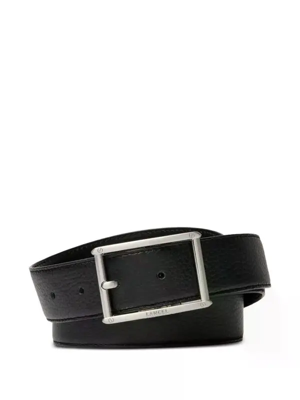 LANCEL Adjustable Leather Belt - Black