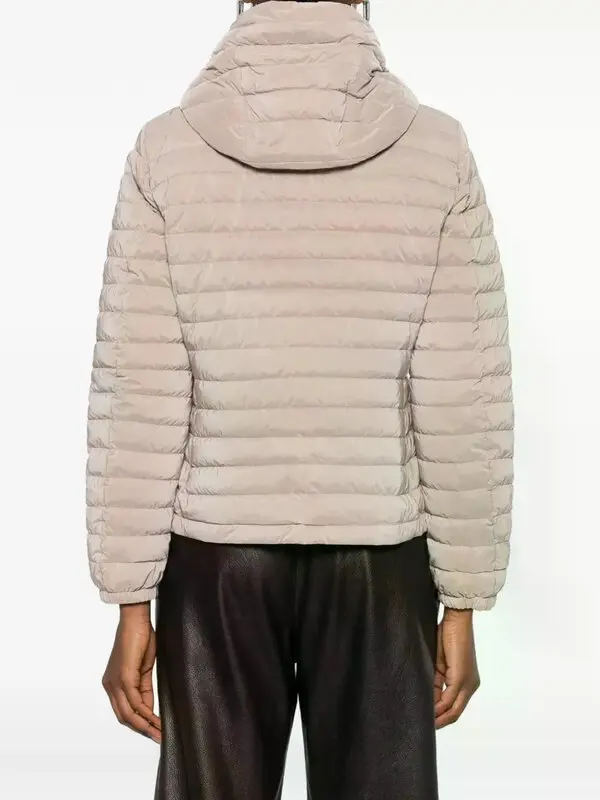 MOORER Hooded Padded Jacket - Neutrals