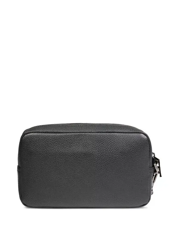 LANCEL Leather Zip Clutch