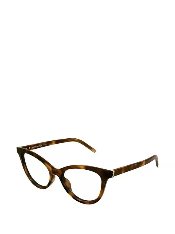 Saint Laurent Cat-eye Glasses - Brown