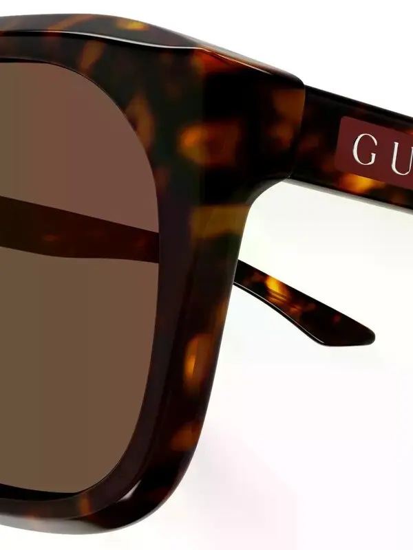 Gucci Geometric-frame Sunglasses