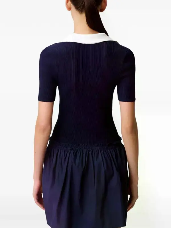 Claudie Pierlot A-line Mini Dress - Blue