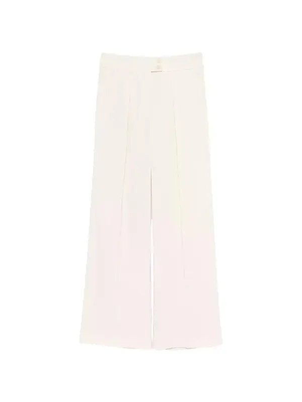 Patrizia Pepe Button Detailed Pleated Trousers