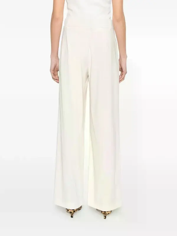 Patrizia Pepe Button Detailed Pleated Trousers