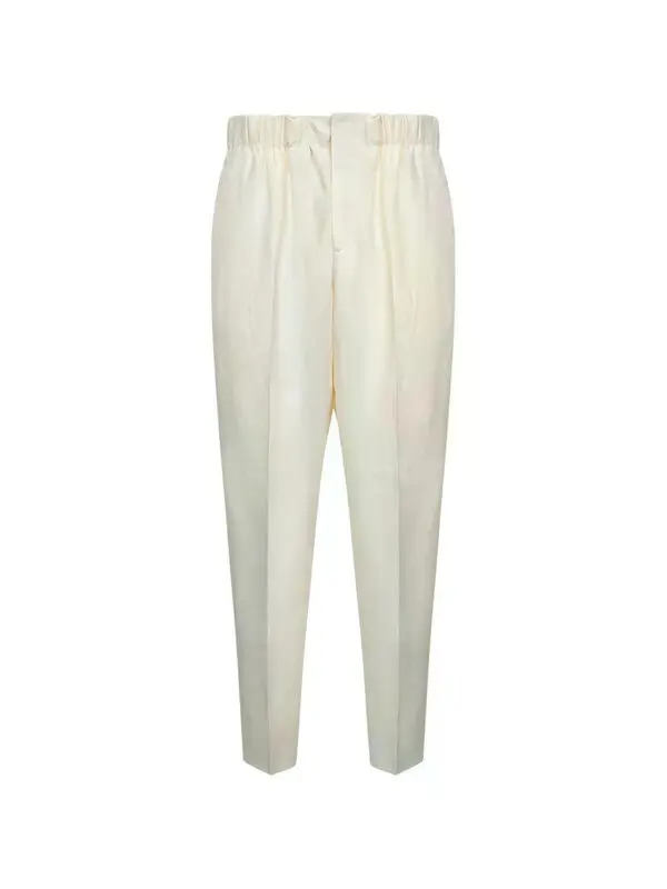 LANEUS Elasticated-waistband Trousers