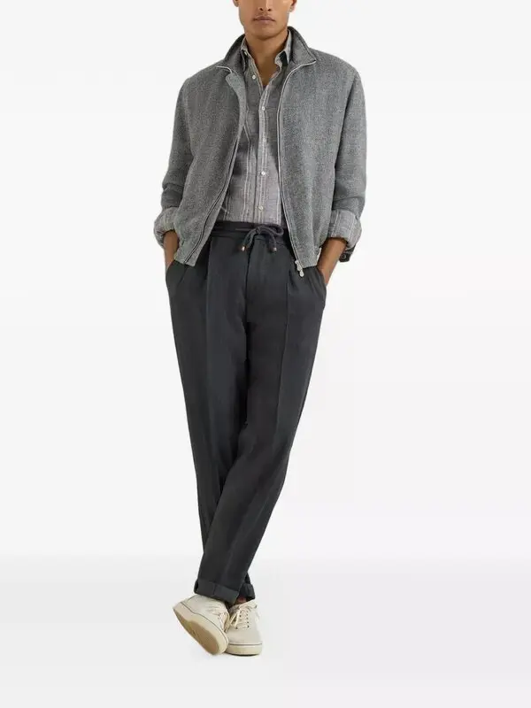 Brunello Cucinelli Striped Pocket Shirt