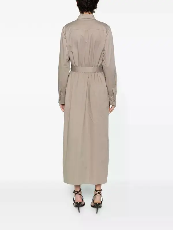 Peserico Tie-waist Shirt Dress