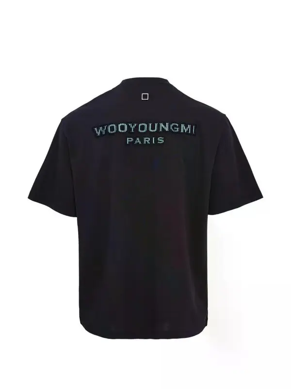 WOOYOUNGMI Logo-details Relaxed-fit T-shirt