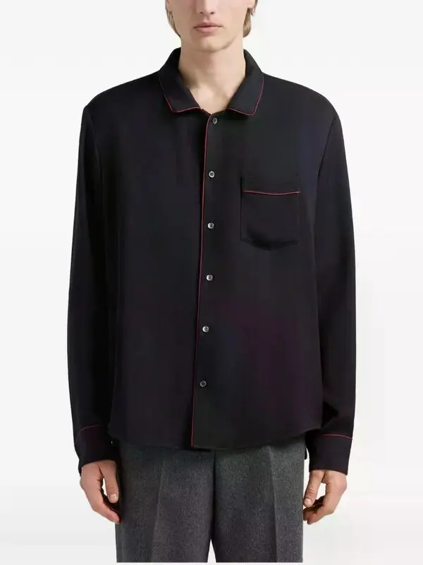 Bally Twill Chest-pocket Shirt