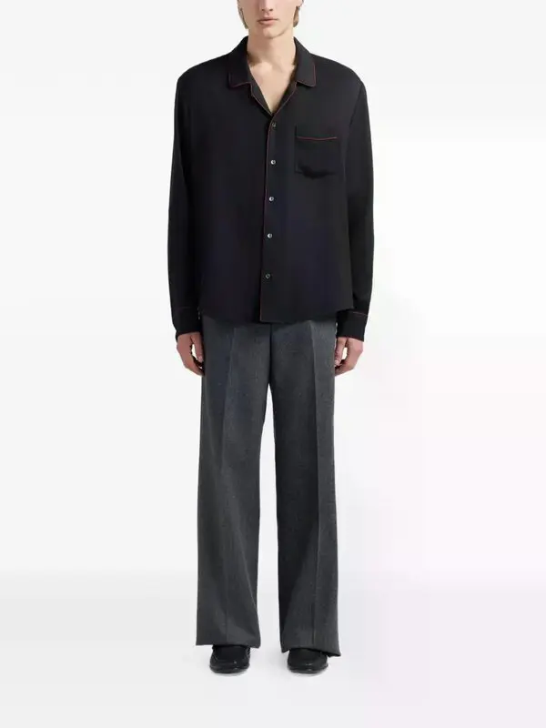 Bally Twill Chest-pocket Shirt
