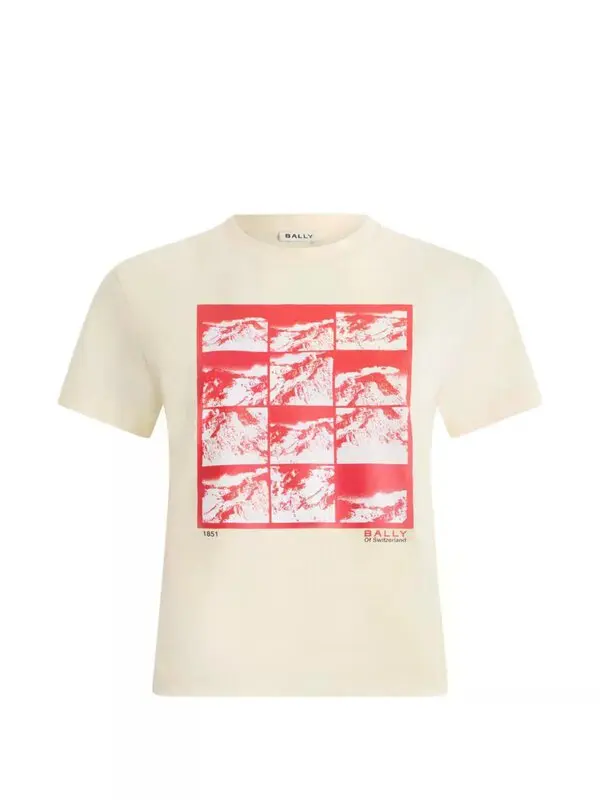 Bally Mountain-print T-shirt