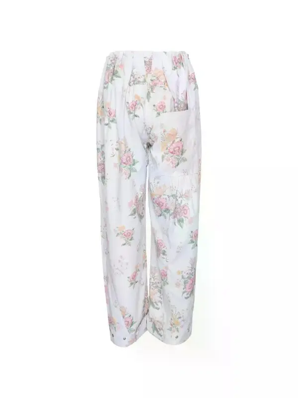 OPEN YY Floral-print Trousers