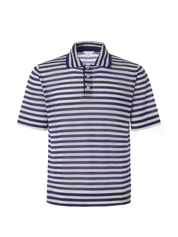 Malo Striped Polo Shirt