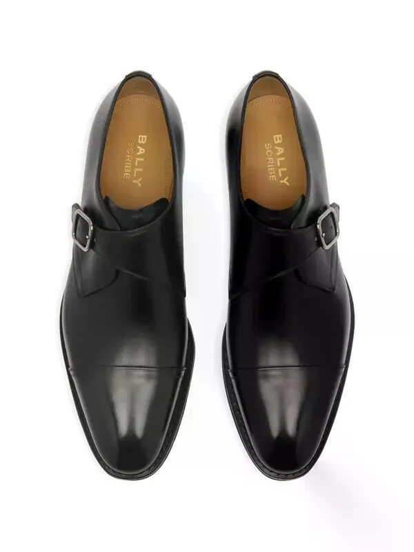 Bally Leather Monk Shoes