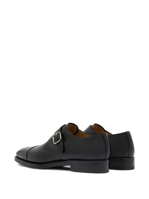 Bally Leather Monk Shoes