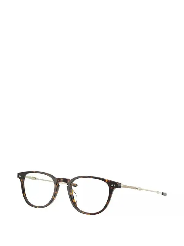 Oliver Spencer Kelmore Round-frame Glasses - Brown