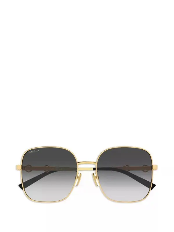 Gucci Round-frame Sunglasses - Gold