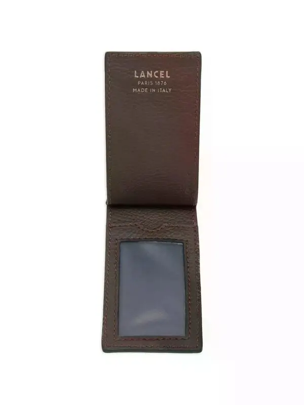 LANCEL Grained Luggage Tag