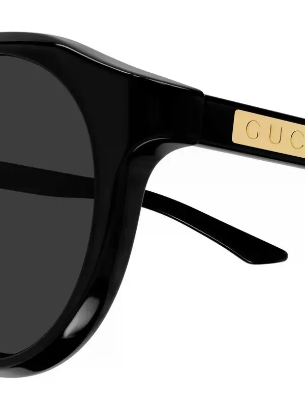Gucci Round-frame Sunglasses - Black