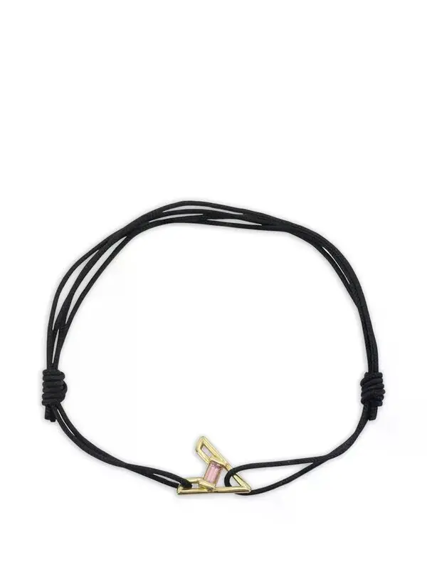 ALIITA Letra A Tourmaline Bracelet - Black