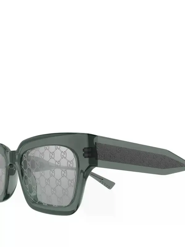 Gucci Logo Square-frame Sunglasses