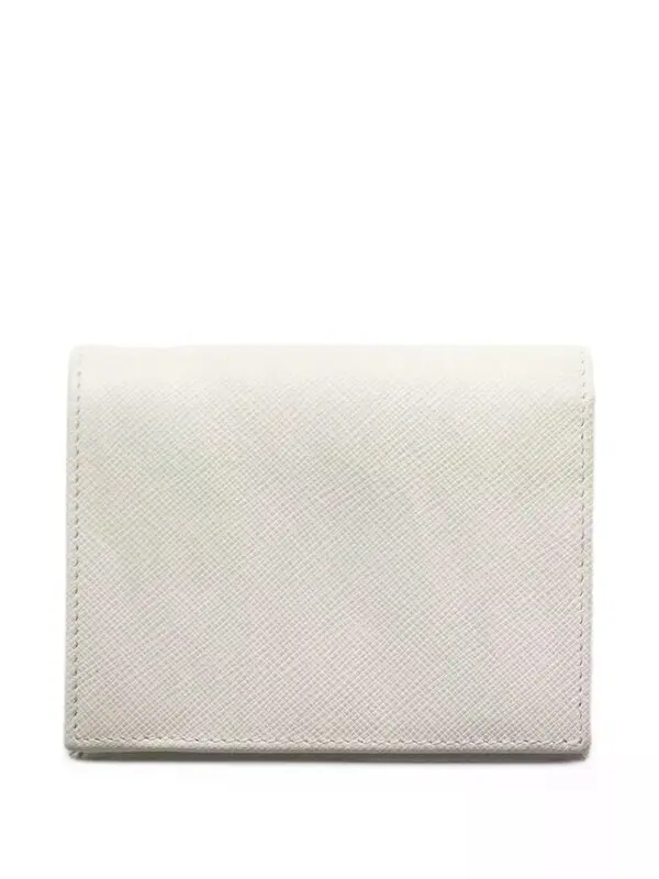 Prada Small Saffiano Leather Wallet - Neutrals