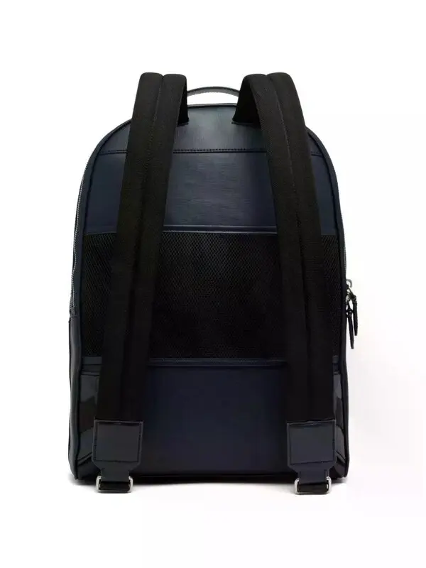 Bally Mythos Striped Leather Backpack