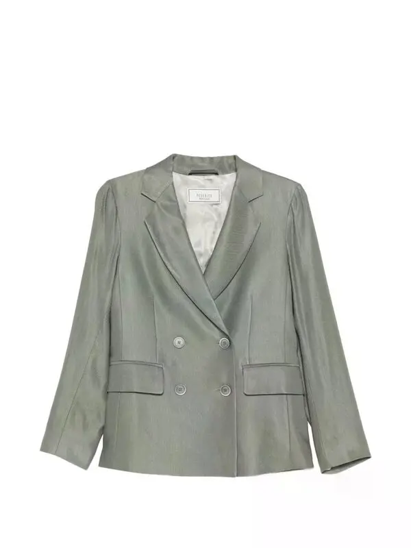 Peserico Double-breasted Pocket Blazer