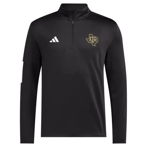 Adidas Texas A&m Aggies Half-zip Golf Jacket