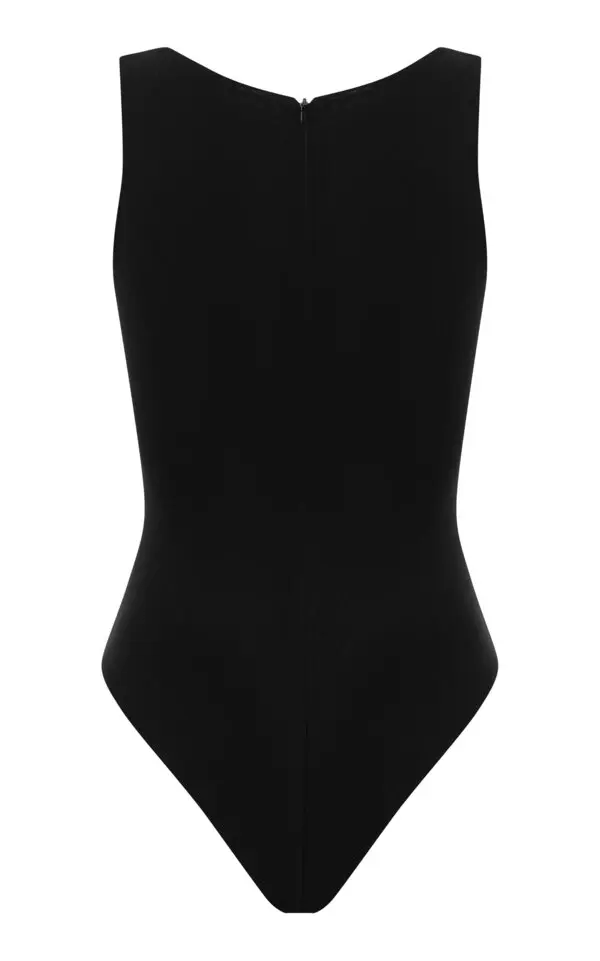 Alex Perry Ruched Singlet Bodysuit