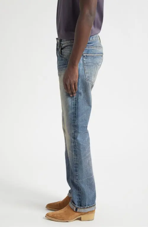 Double Rl Slim Fit Selvedge Bootcut Jeans