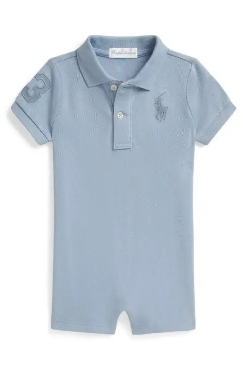 Ralph Lauren Cotton Piqué Romper