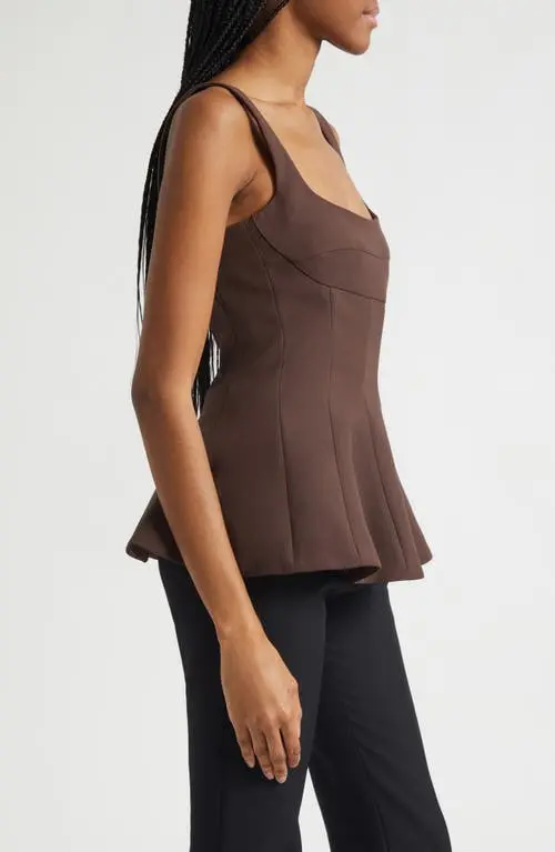 Stine Goya Sleeveless Peplum Top