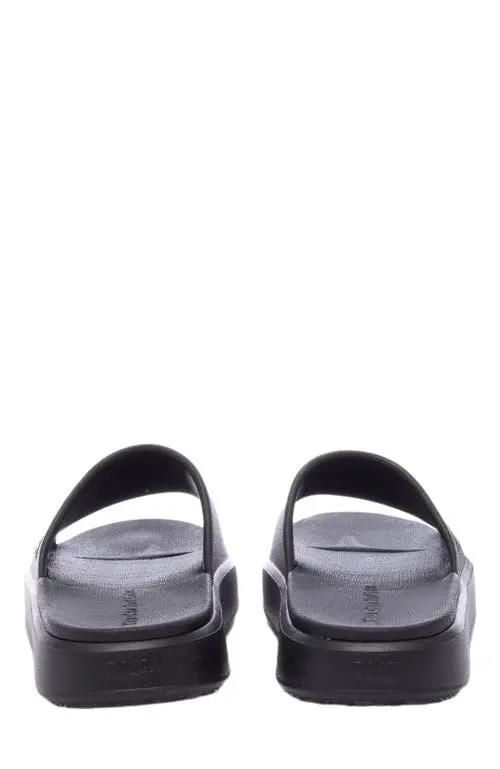 P448 Riviera Rubber Slides - Black
