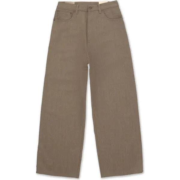 FORTELA Wide Leg Wool Trousers